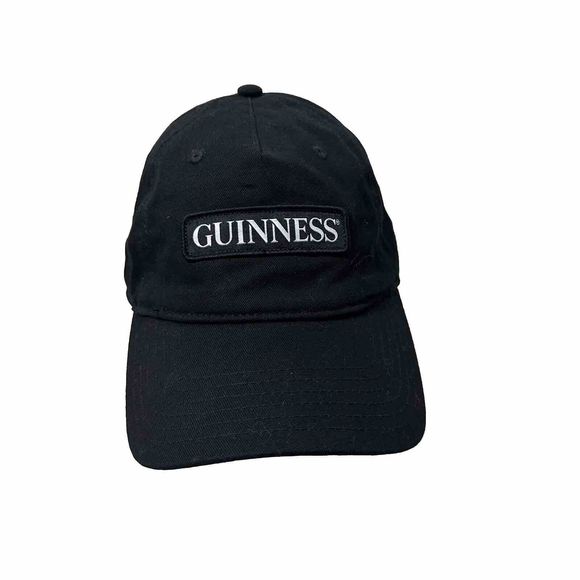Guinness | Accessories | Guinness Strapback Hat Baseball Cap Black ...